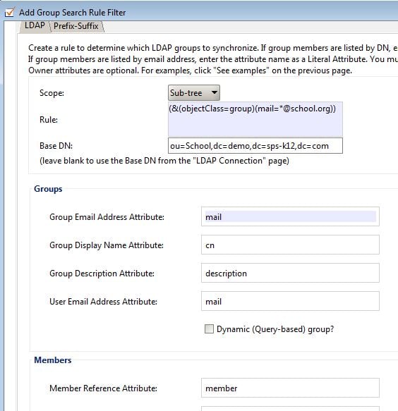 Sync Active Directory Groups with Google